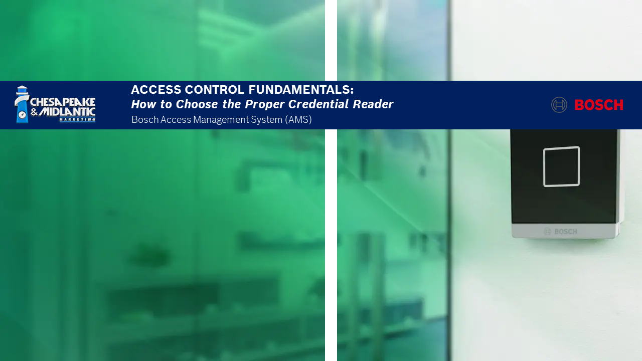 How to Choose the Proper Credential Reader for Your Physical Access Control System (PACS)